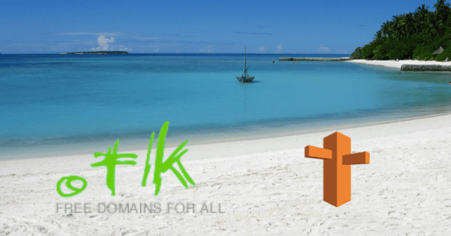 Dot TK 無料ドメインを Amazon Route53 で管理する | あぱーブログ