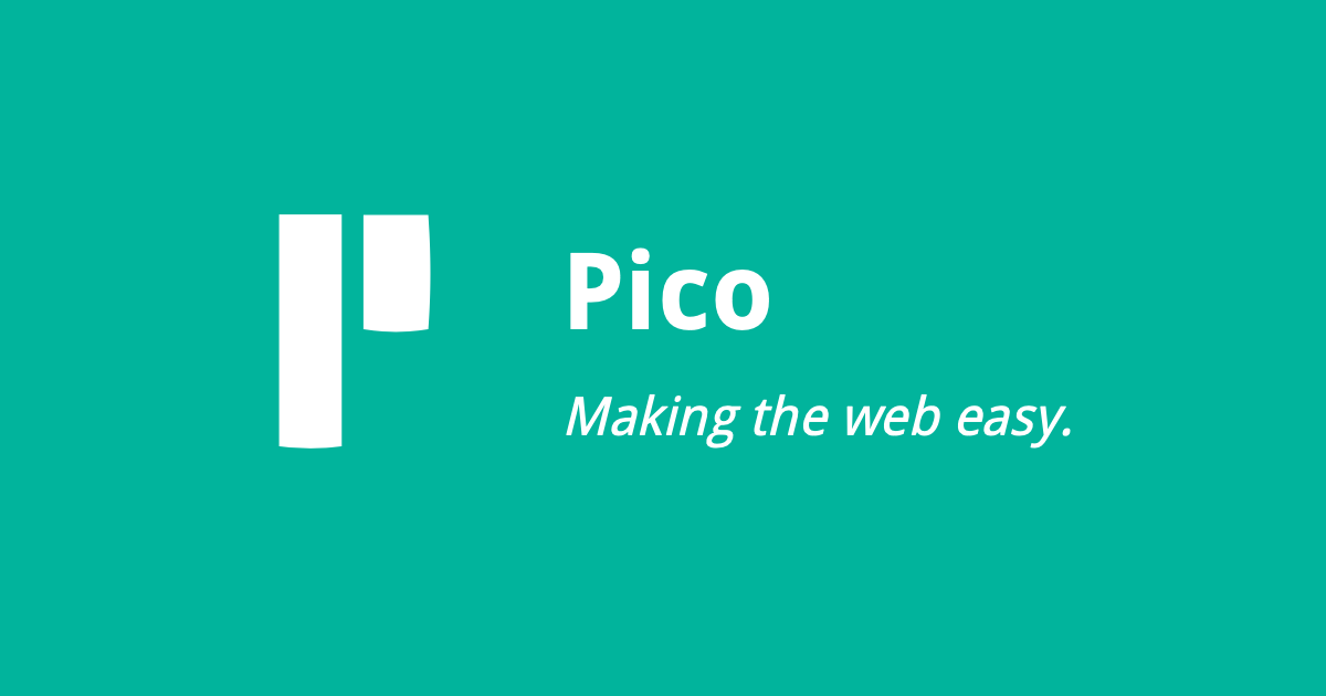 Pico シンプルで高速なCMSのインストールと設定メモ | あぱーブログ