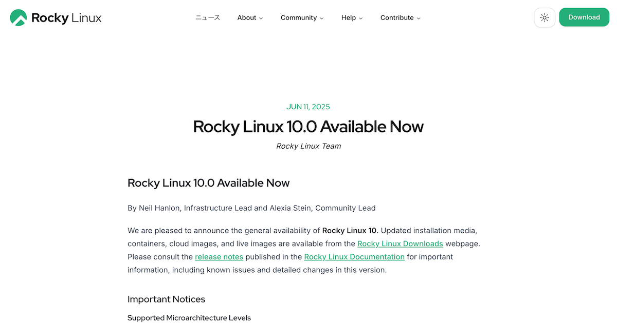 Rocky Linux 10.0 LAMP環境構築メモ【Apache2.4＋MySQL8.4＋PHP8.4】 | あぱーブログ
